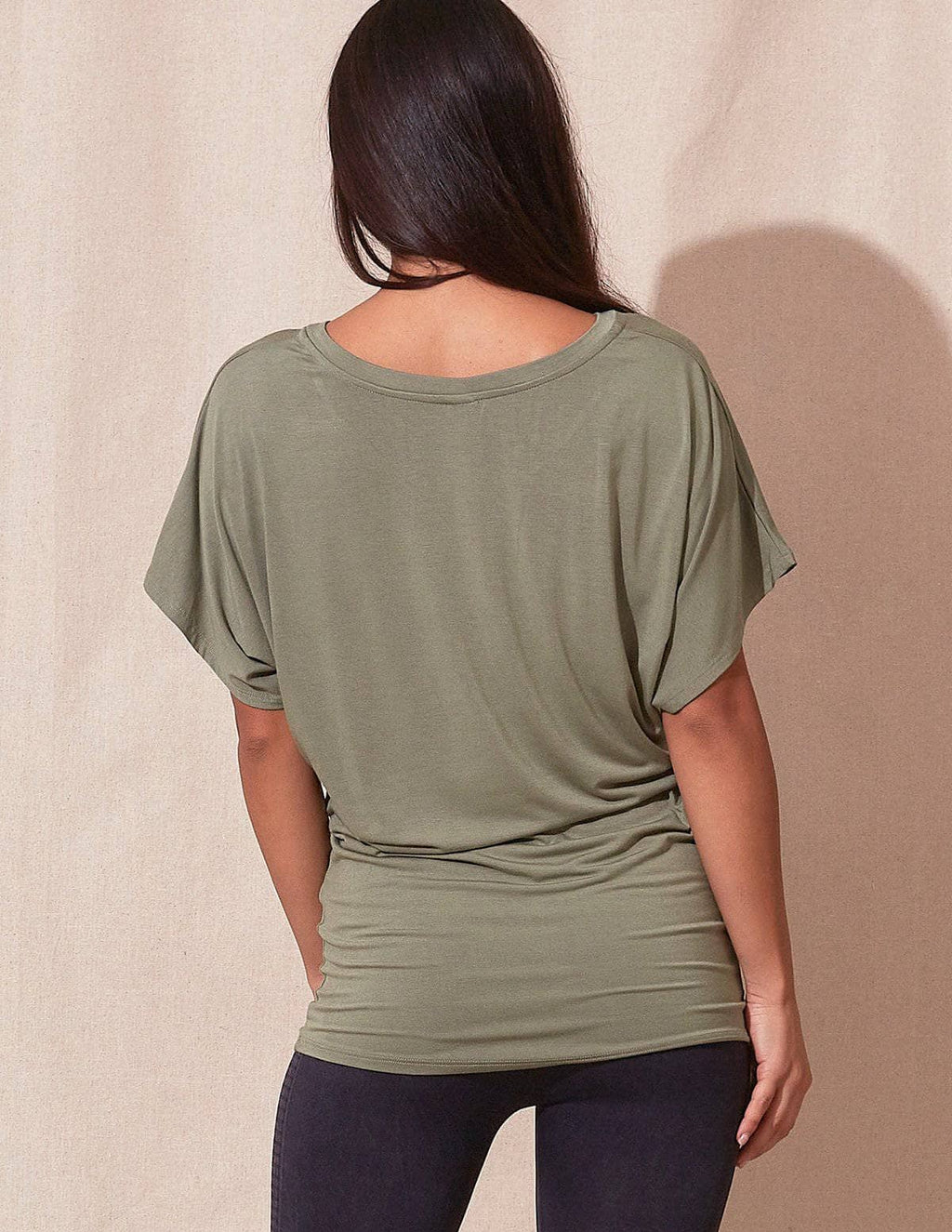 Bamboo Dolman Tunic - Sage — Sivana